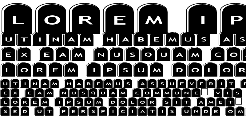 AlphaShapes gravestones 2 Font : Download For Free, View Sample Text ...