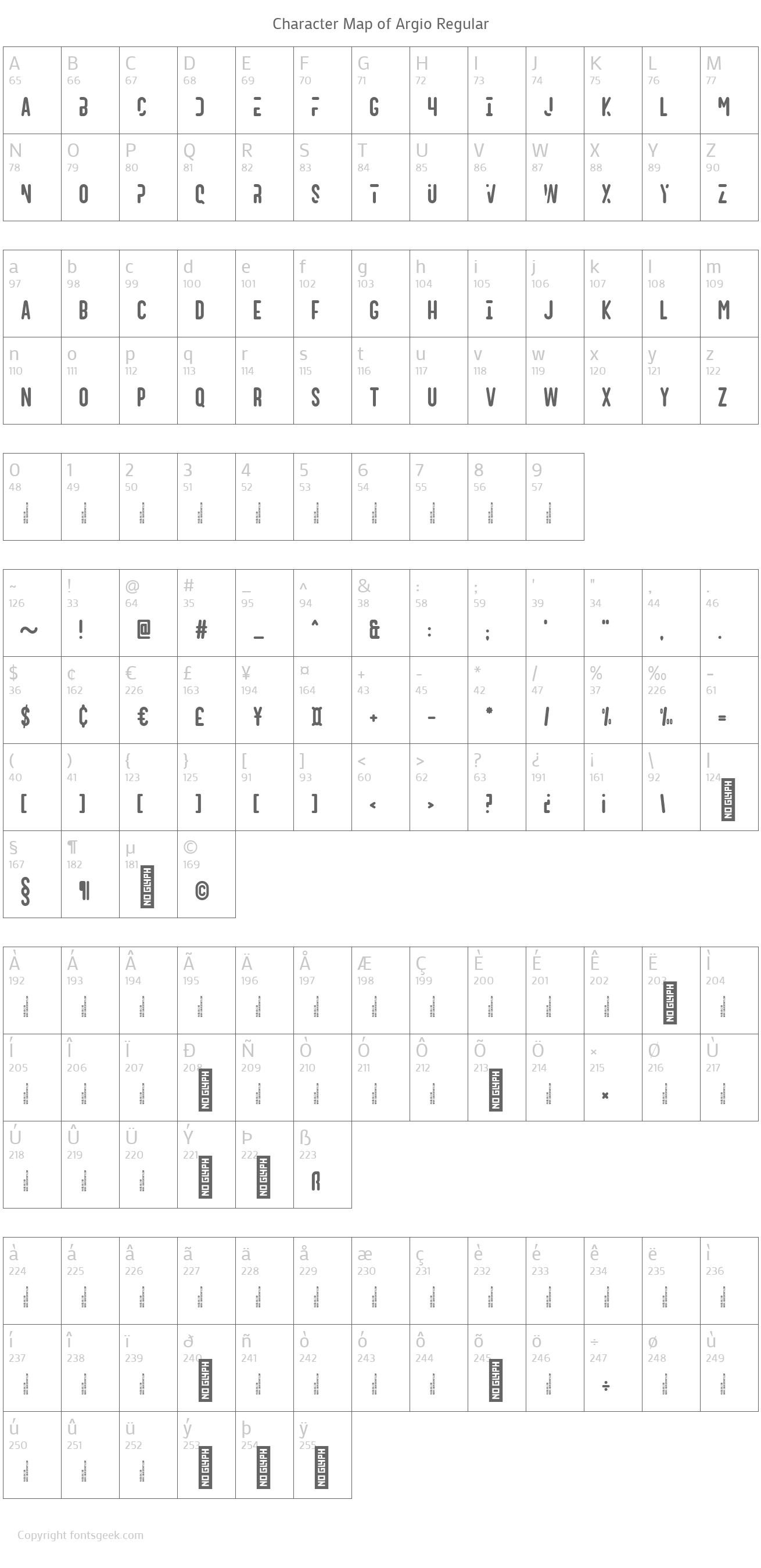 Argio Regular : Download For Free, View Sample Text, Rating And More On ...