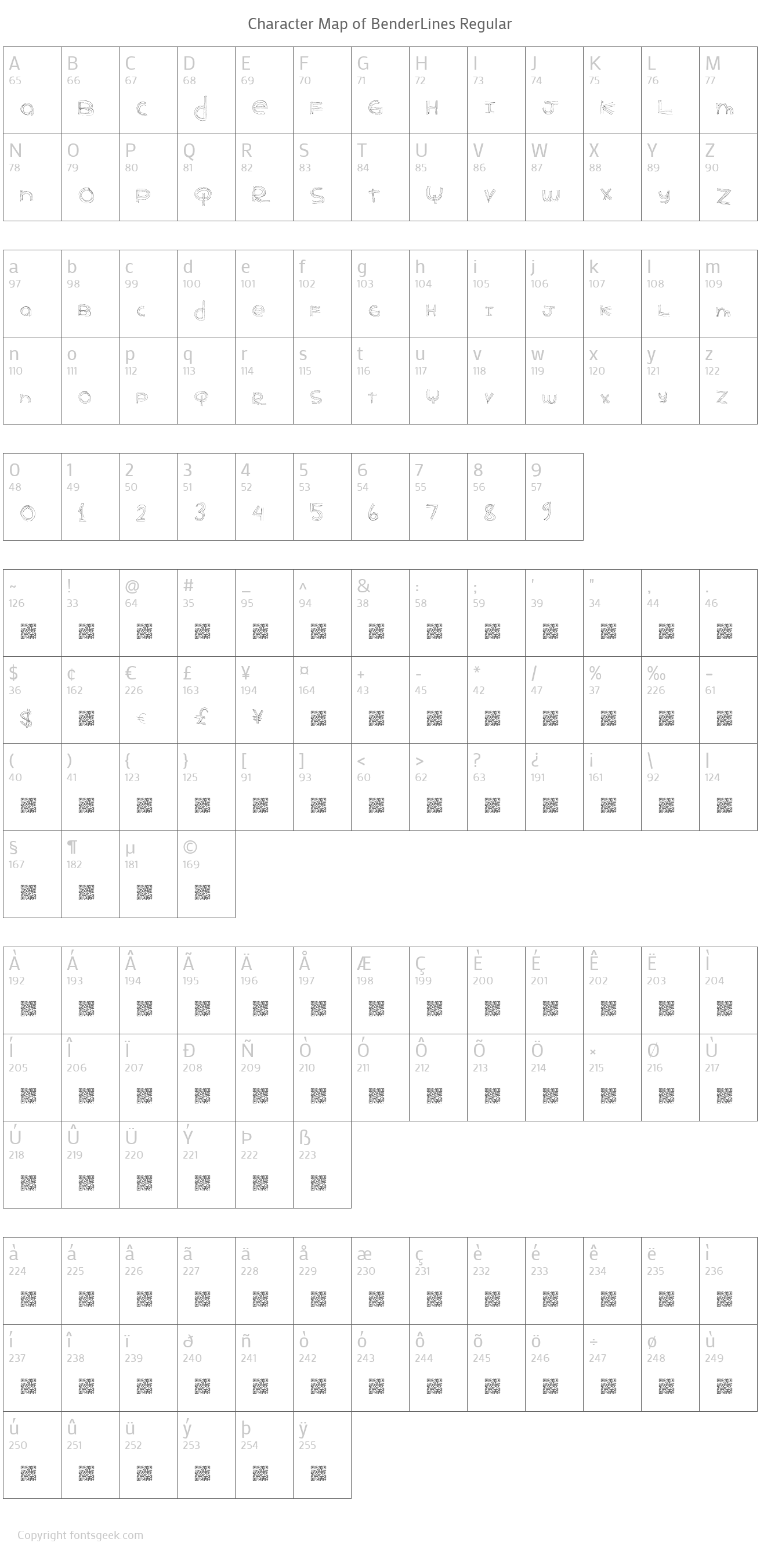 BenderLines Font : Download For Free, View Sample Text, Rating And More ...