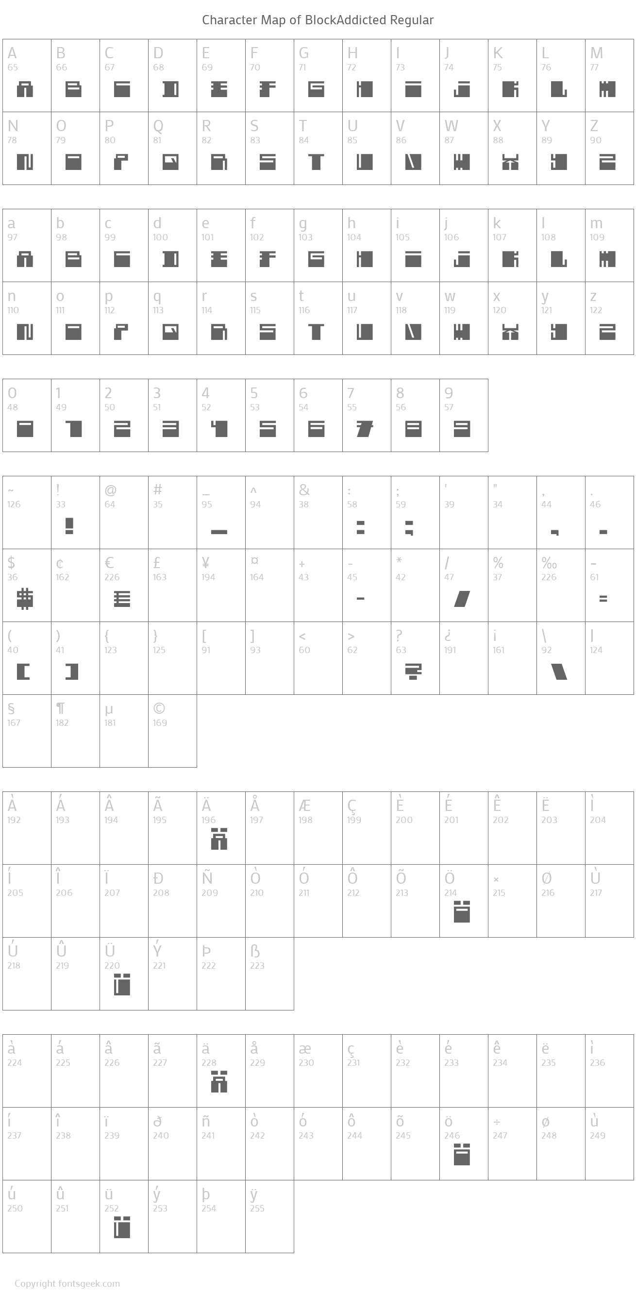BlockAddicted Regular : Download For Free, View Sample Text, Rating And ...