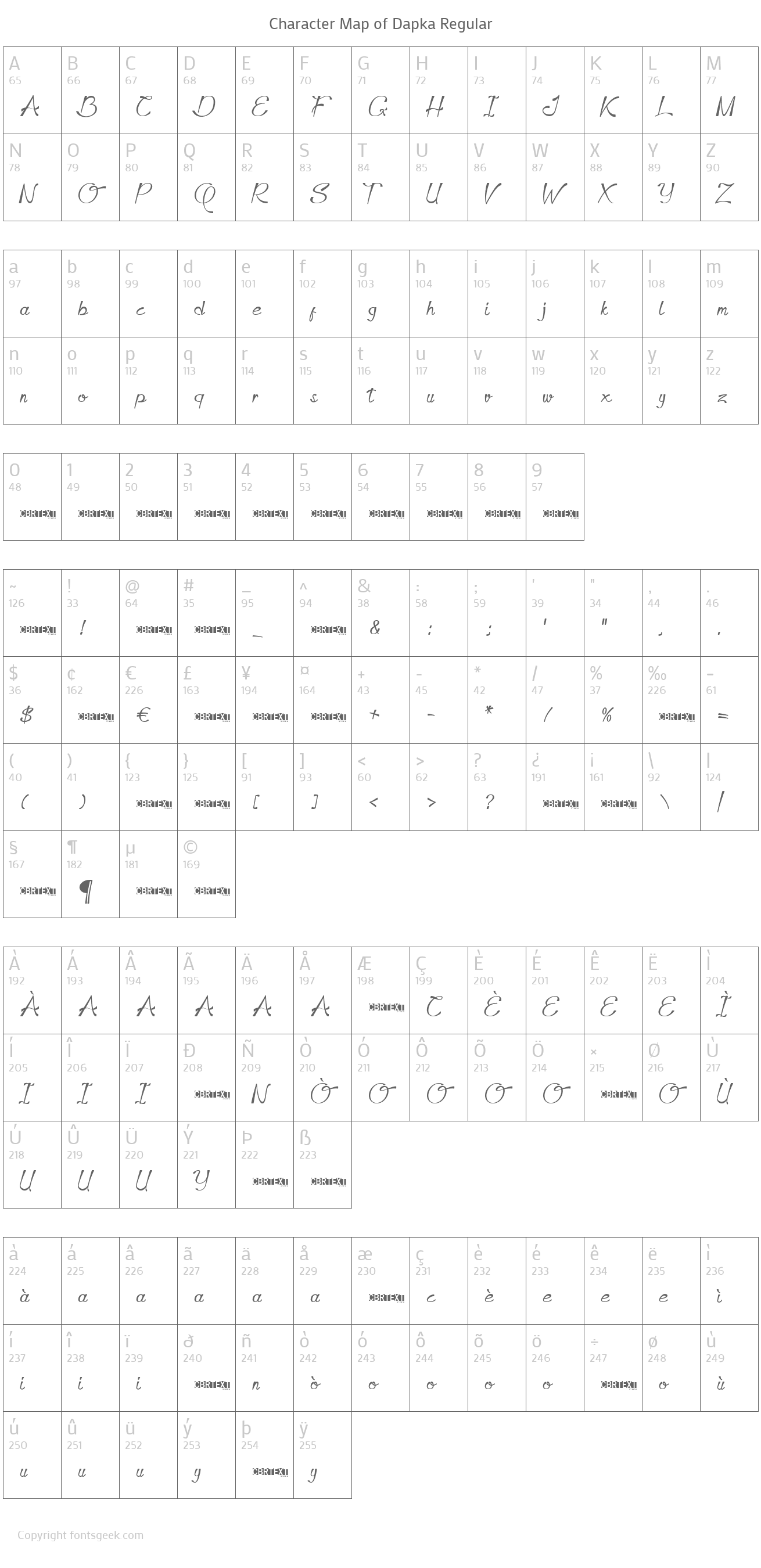Dapka Regular : Download For Free, View Sample Text, Rating And More On ...