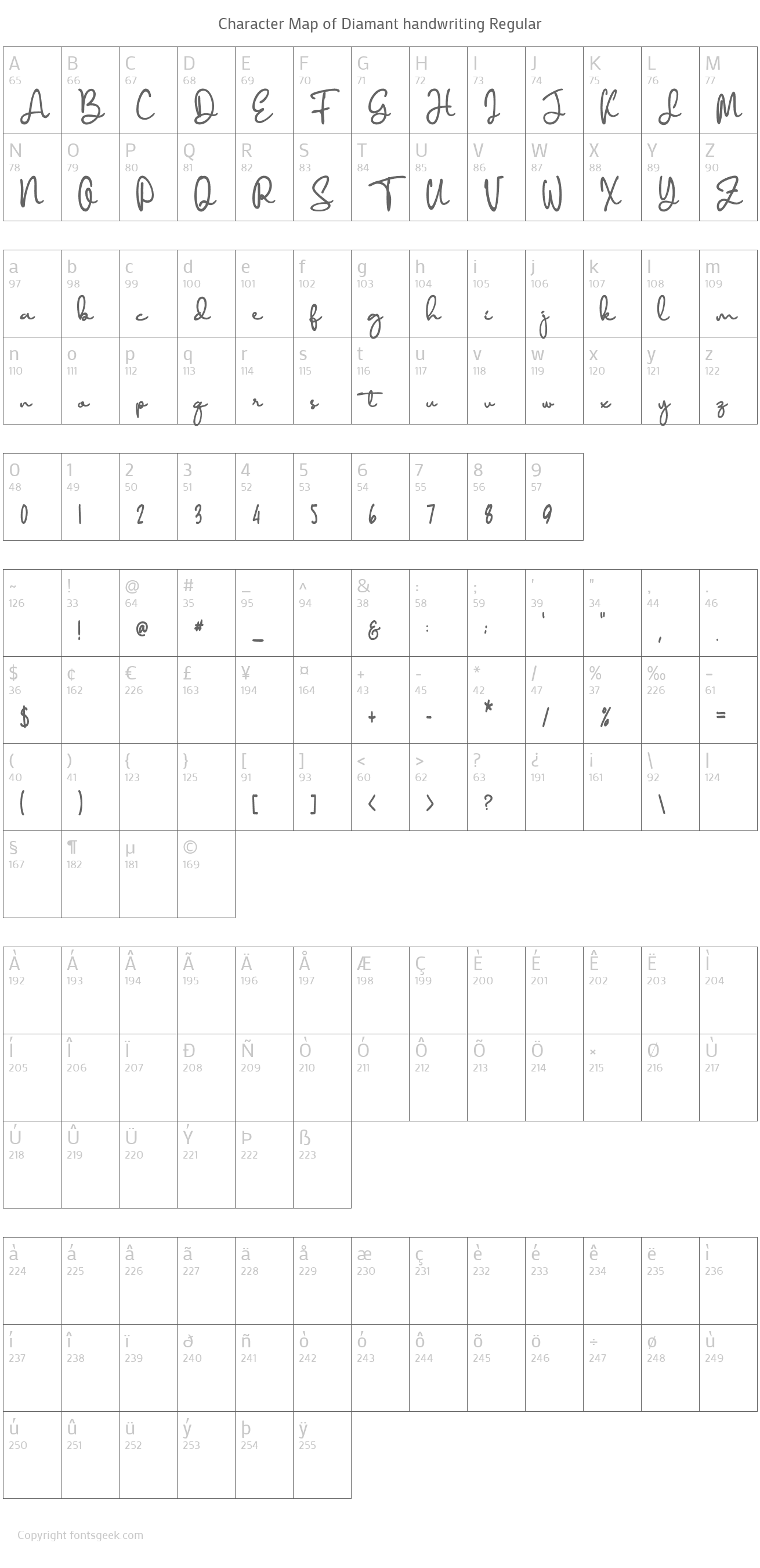 Diamant handwriting Font : Download For Free, View Sample Text, Rating ...