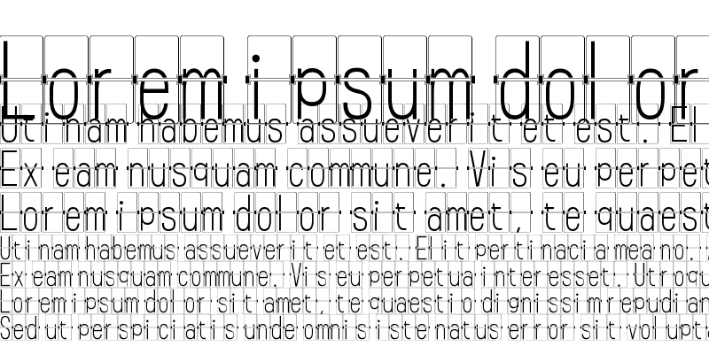 FLIPclockWhite Font : Download For Free, View Sample Text, Rating And ...