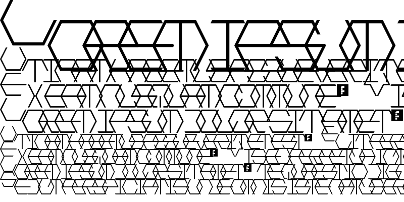 Hextremum LDR Font : Download For Free, View Sample Text, Rating And More On Fontsgeek.Com