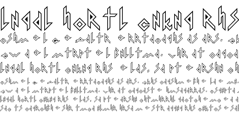 Iron H Metal Outline Font : Download For Free, View Sample Text, Rating ...