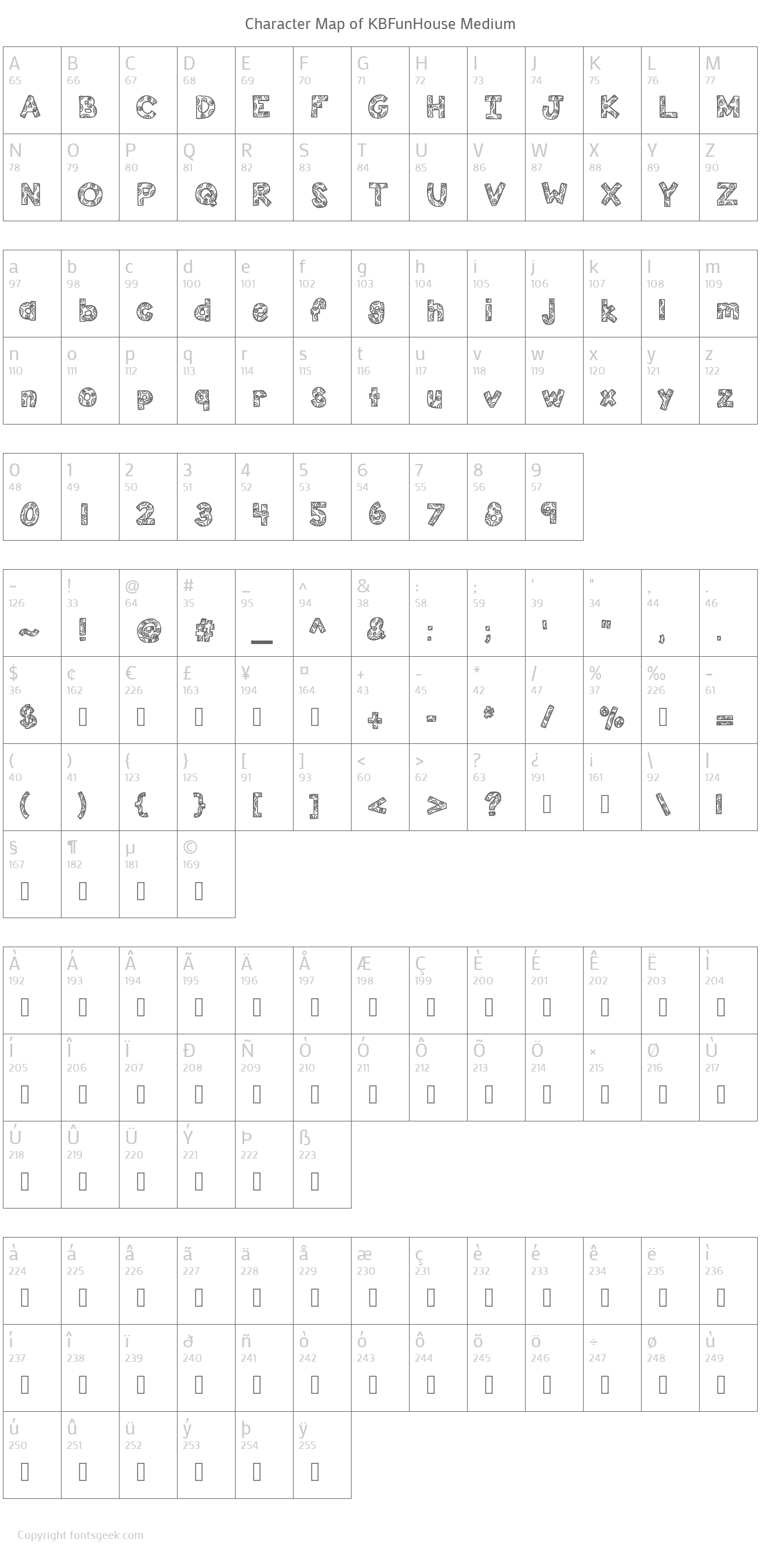 KBFunHouse Font : Download For Free, View Sample Text, Rating And More ...