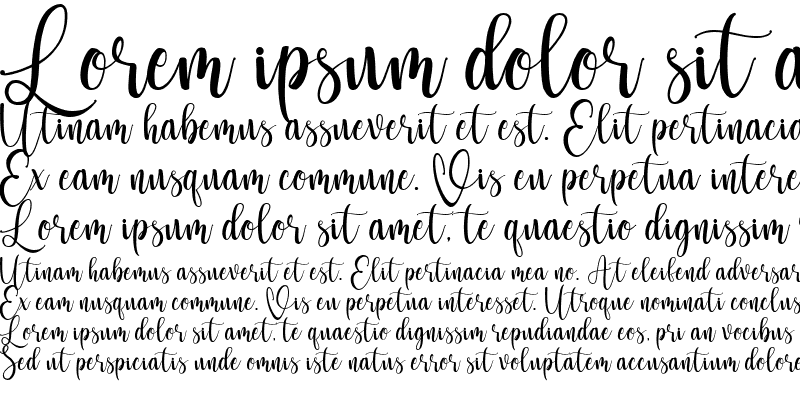 Lattesha Script Font : Download For Free, View Sample Text, Rating And ...