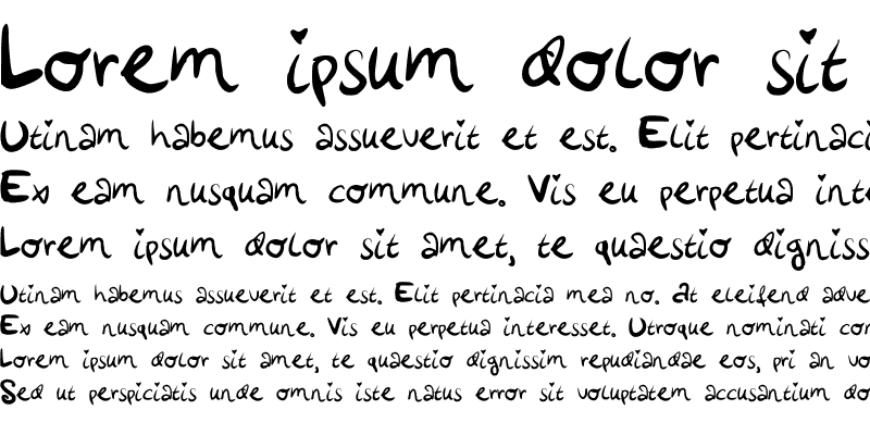 LottesHandwriting Font : Download For Free, View Sample Text, Rating ...