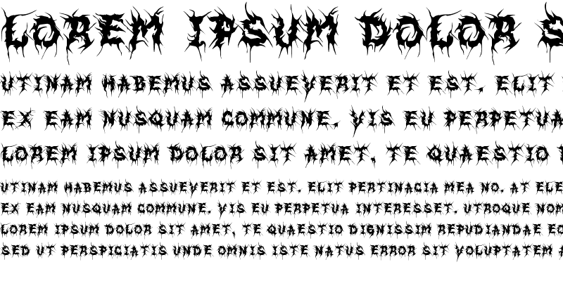 MB EvilGhost Font : Download For Free, View Sample Text, Rating And ...