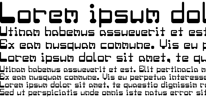 Microchip Font Download For Free View Sample Text Rating And More