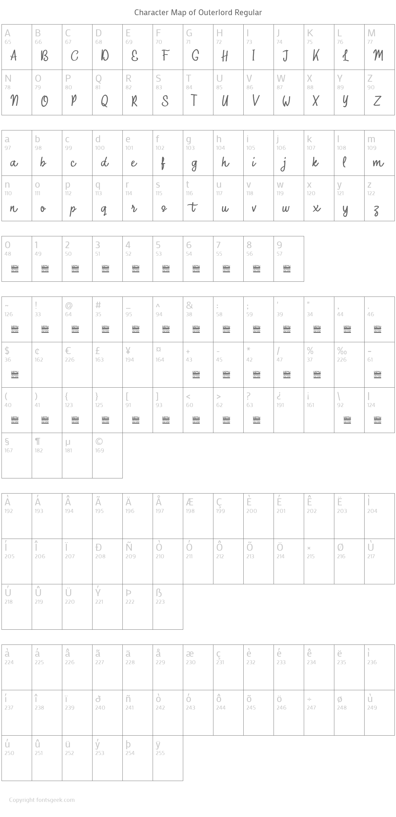 Outerlord Font : Download For Free, View Sample Text, Rating And More ...