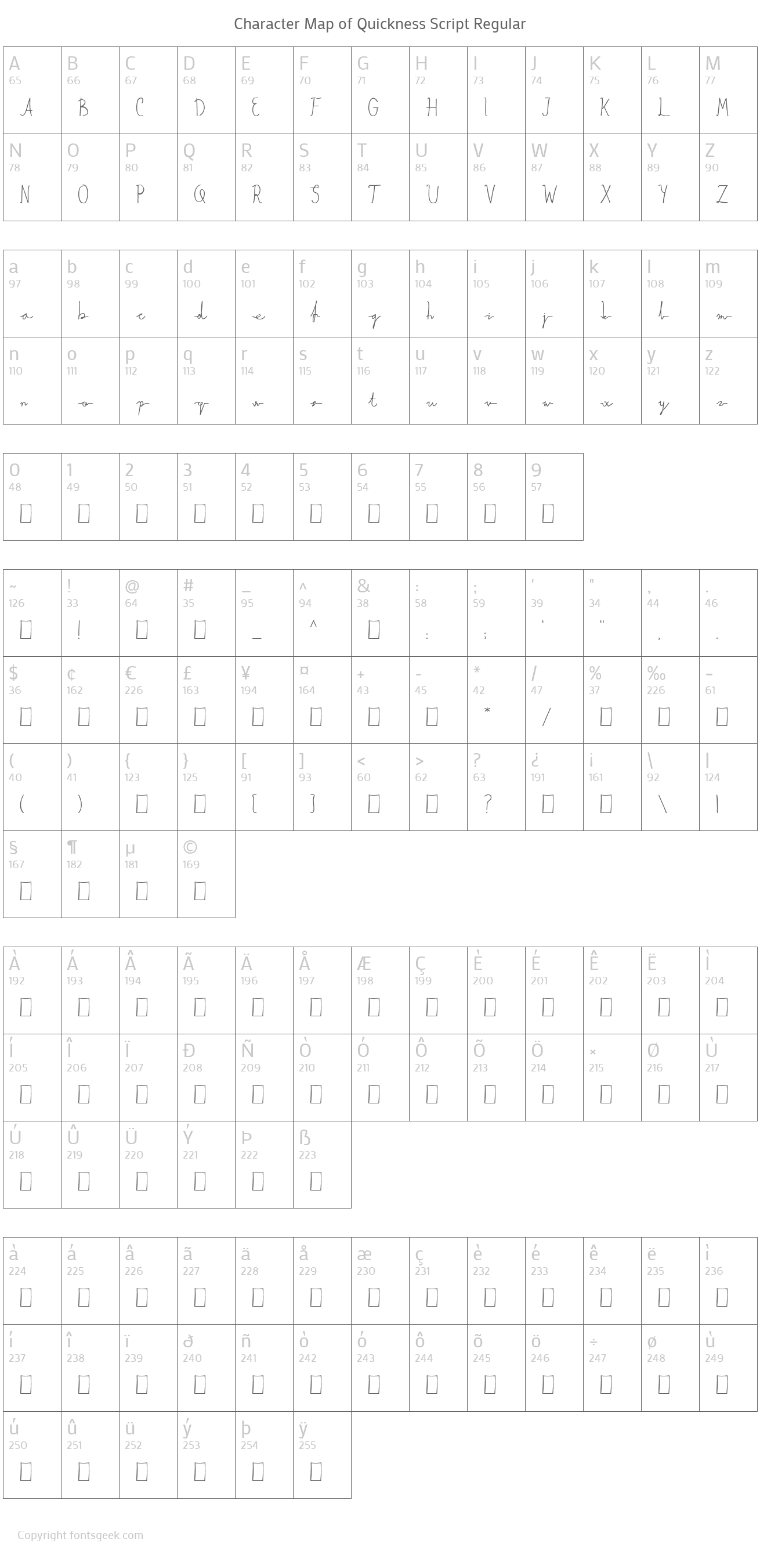 Quickness Script Font : Download For Free, View Sample Text, Rating And More On Fontsgeek.Com