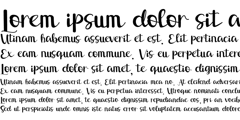 Salsabila Regular : Download For Free, View Sample Text, Rating And ...