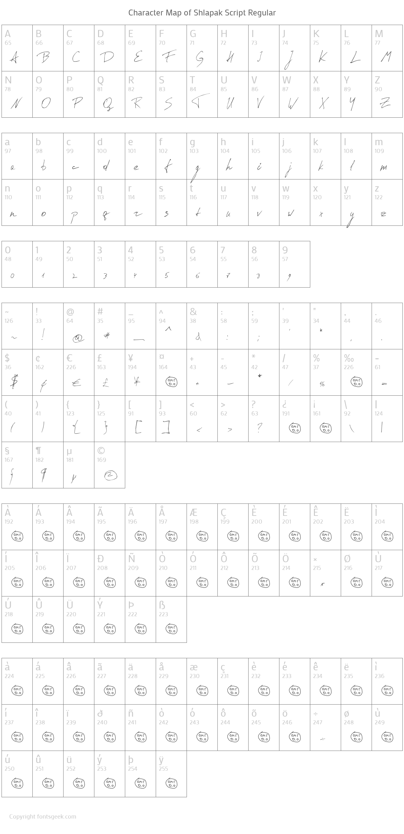 Shlapak Script Regular : Download For Free, View Sample Text, Rating And More On Fontsgeek.Com