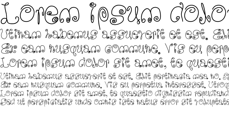 SquigglyLittleWiggly Font : Download For Free, View Sample Text, Rating ...